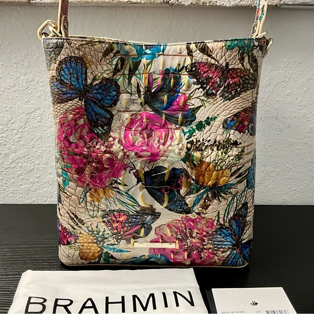 Brahmin | Bags | Brahmin Celina Mariposa Melbourne Wleather Eye ...